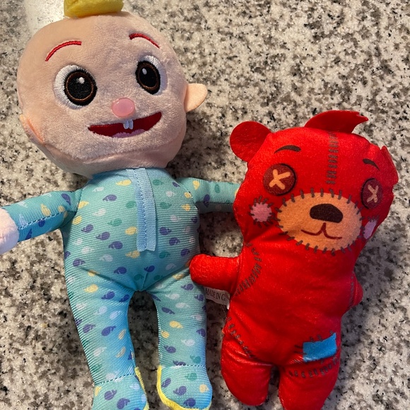 Toys | Cocomelon And Teddy Bear Plush Toy Set | Poshmark